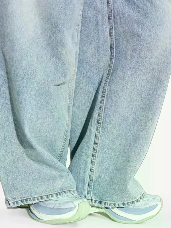 Balenciaga Jet Panelled Sneakers - Blue