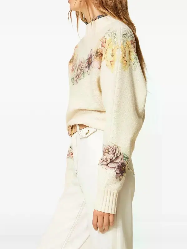 TWINSET Wool-blend Jumper With Print