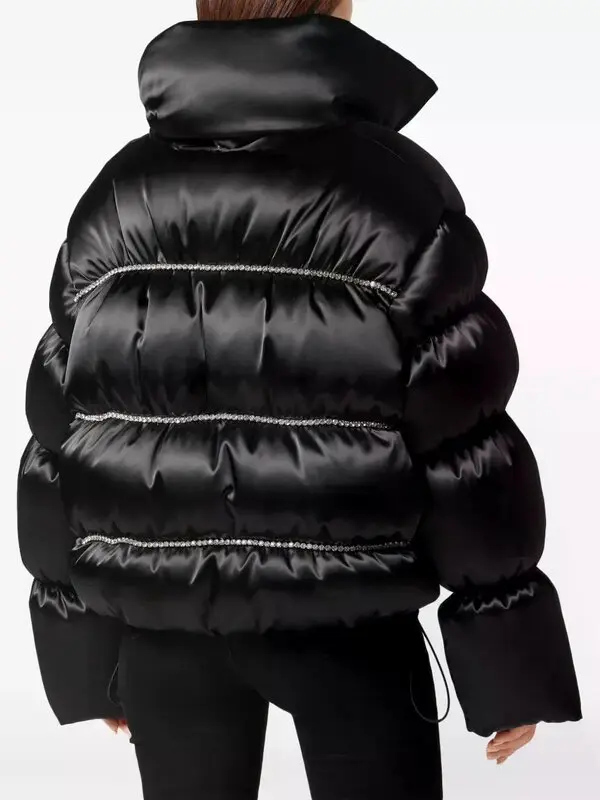 Philipp Plein Crystal-embellished Down Jacket