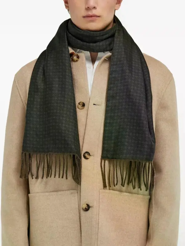 FERRAGAMO Double-face Patterned Scarf