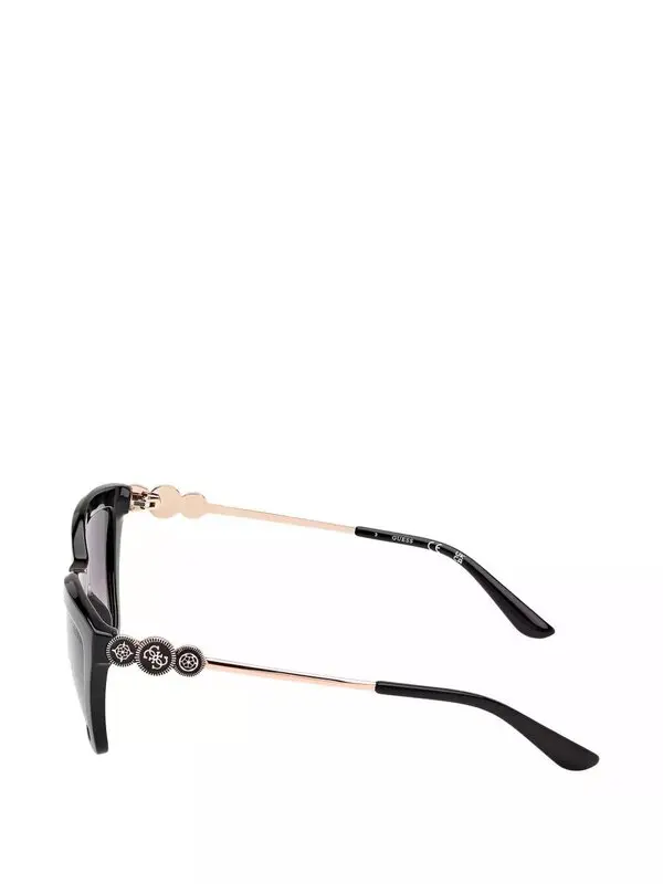Guess Signature Logo-plaque Cat-eye Sunglasses