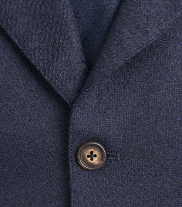 FIORONI CASHMERE Virgin Wool Unstructured Blazer