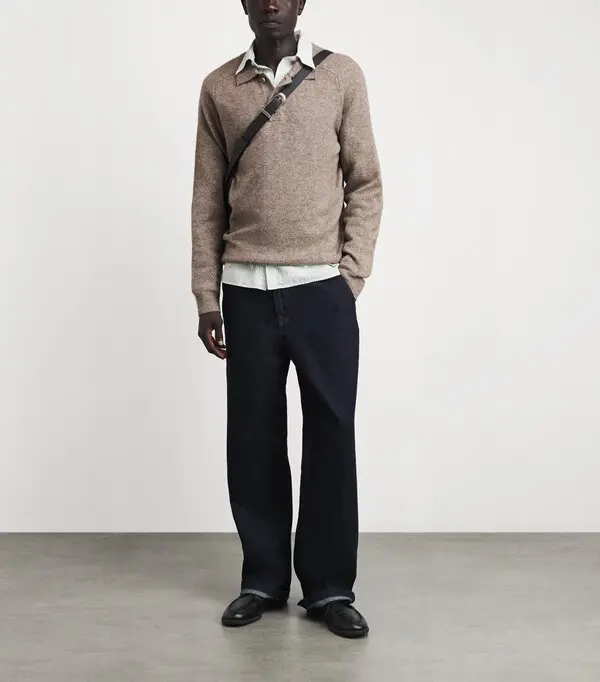 SAMSØE SAMSØE Yak Safrans Polo Sweater