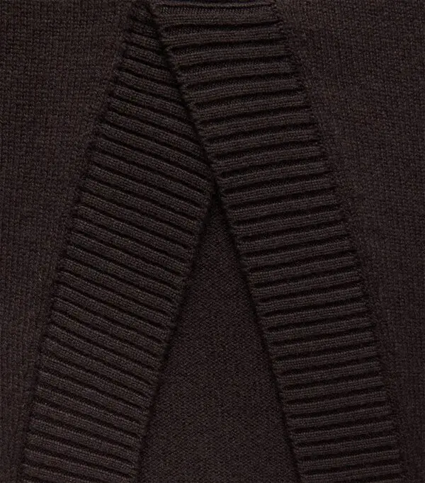 Eskandar Cashmere Plunge-neck Sweater Vest