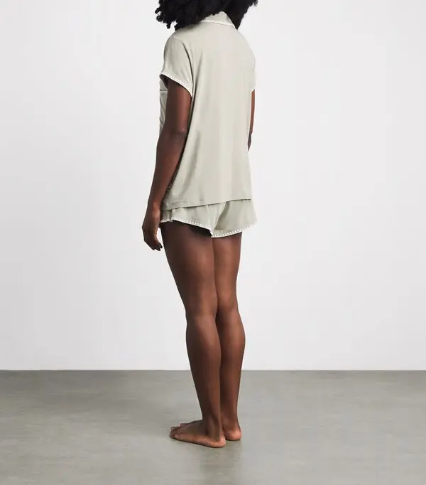 Eberjey Frida Short Pyjama Set - Green