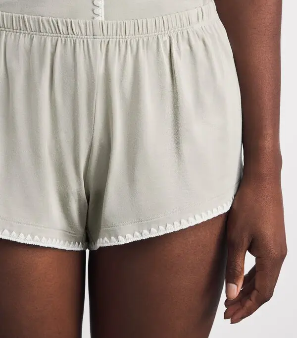 Eberjey Frida Short Pyjama Set - Green