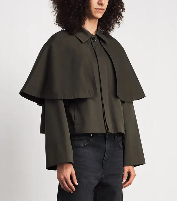 FRAME Cotton Storm-flap Trench Jacket