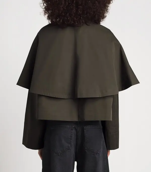 FRAME Cotton Storm-flap Trench Jacket