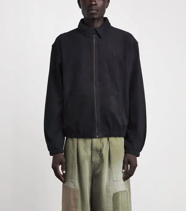 Polo Ralph Lauren Bayport Suede Jacket - Navy