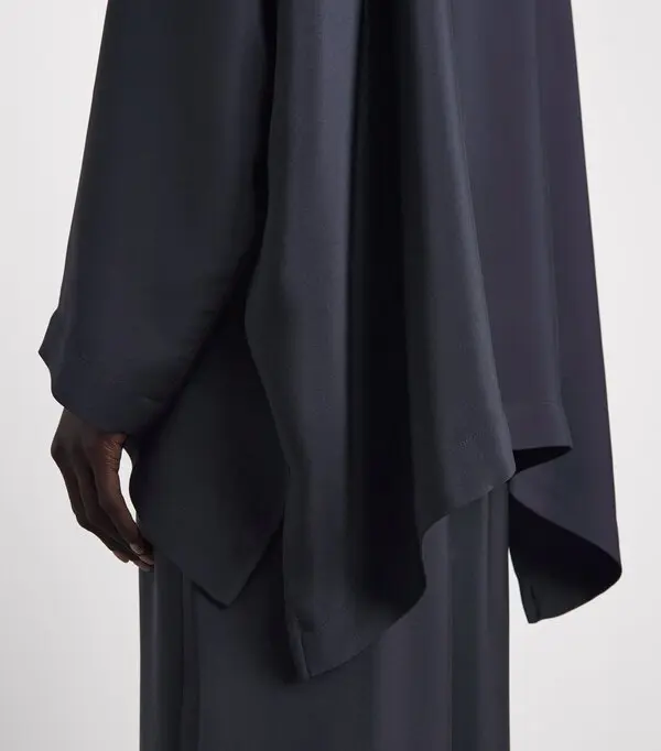 Eskandar Silk Stand-collar Shirt