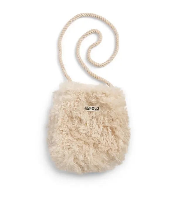 BONTON Shearling Pouch Cross-body Bag