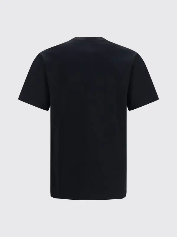 Burberry Cotton T-shirt With Contrasting Equestrian Knight Logo