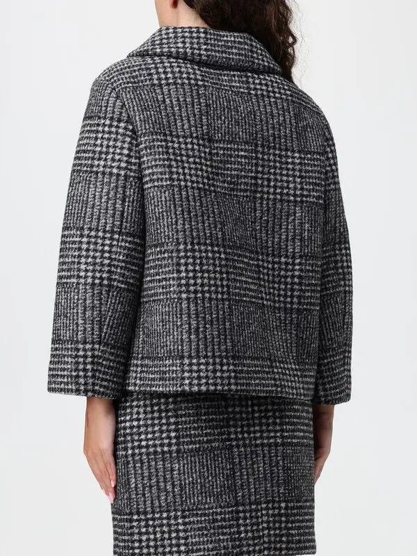 N° 21 Single-breasted Prince Of Wales Check Blazer In A Wool Blend