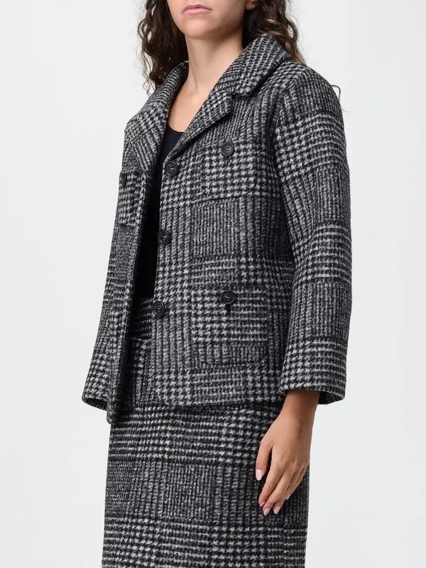 N° 21 Single-breasted Prince Of Wales Check Blazer In A Wool Blend