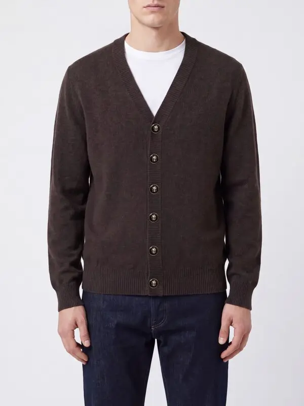 Brunello Cucinelli V-neck Button-up Cashmere Cardigan