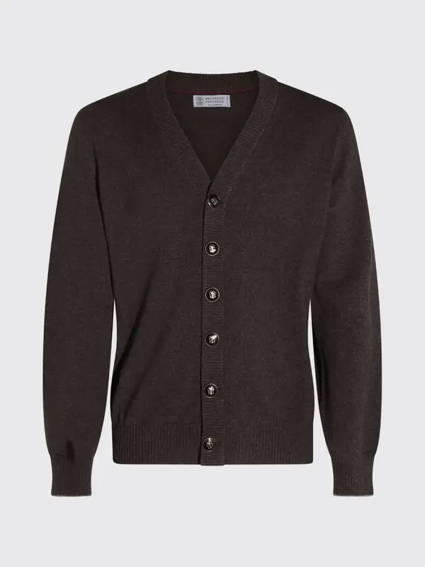 Brunello Cucinelli V-neck Button-up Cashmere Cardigan