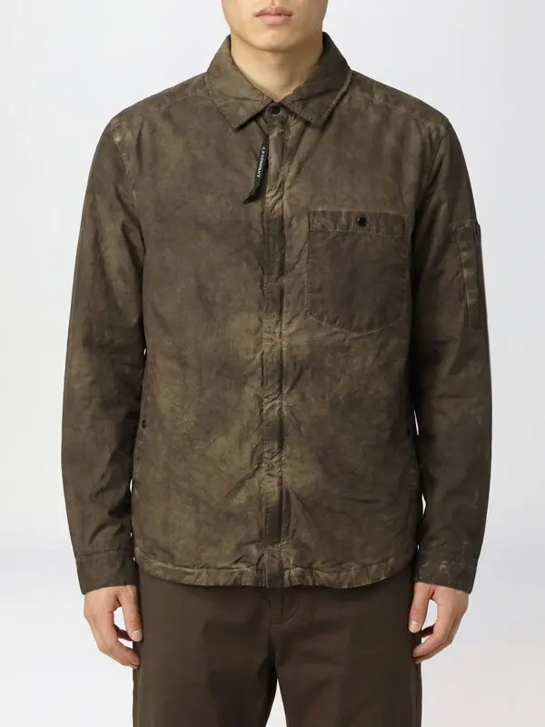 C.P. COMPANY Technical Fabric Shirt Jacket With Zip Closure And Pockets