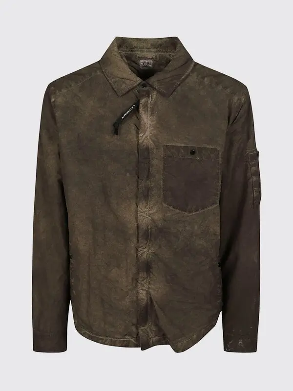C.P. COMPANY Technical Fabric Shirt Jacket With Zip Closure And Pockets