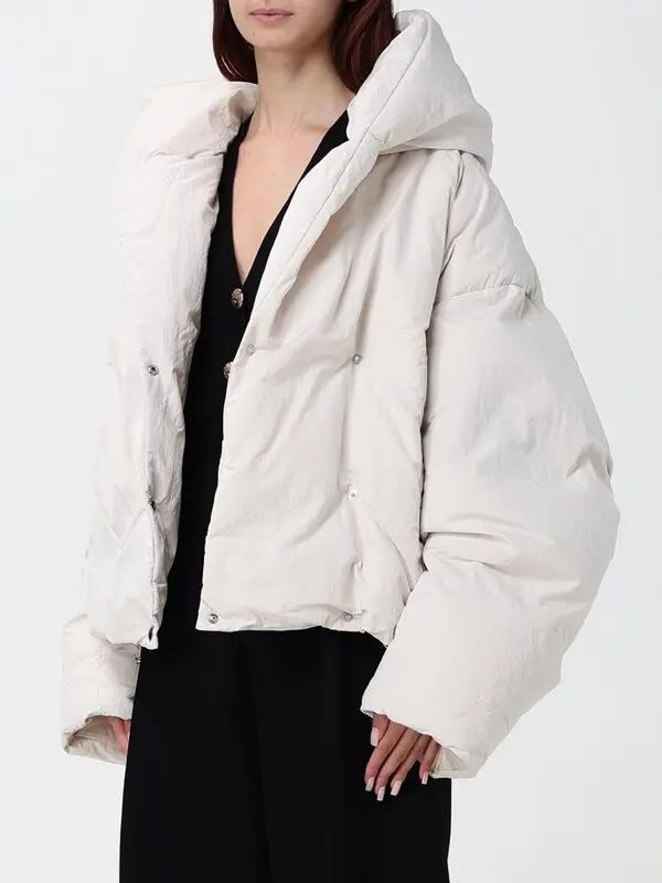 Sportmax Marla Short Quilted Hooded Puffer Jacket In Cotton Blend
