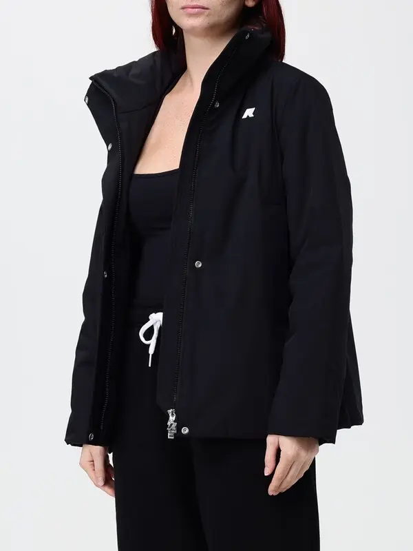 K-WAY Marla Padded And Hooded Water-repellent Windbreaker Jacket