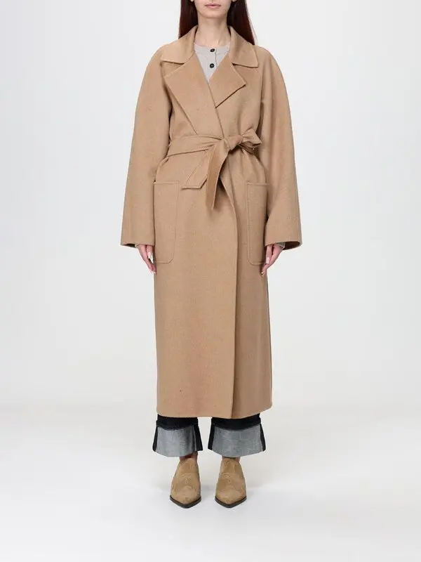 Max Mara Long Wool Robe Coat