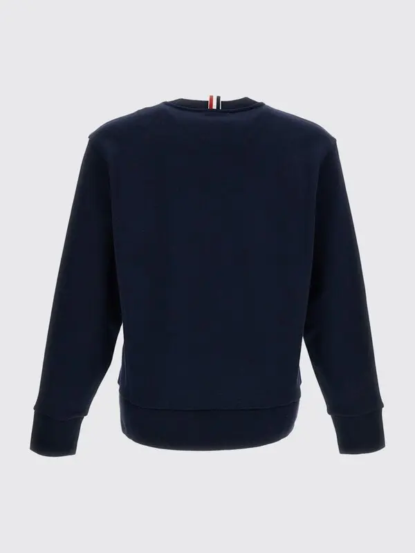 Thom Browne Striped 4-bar Cotton Sweatshirt