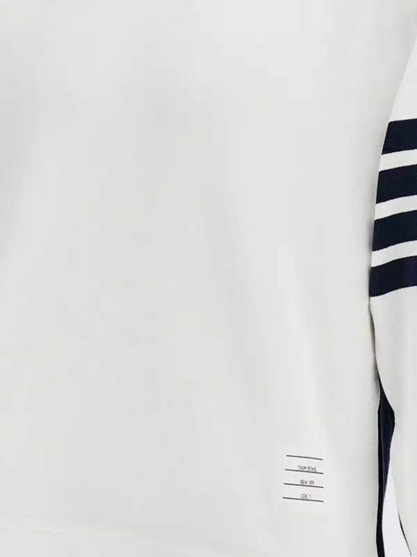Thom Browne Striped 4-bar Cotton Sweatshirt
