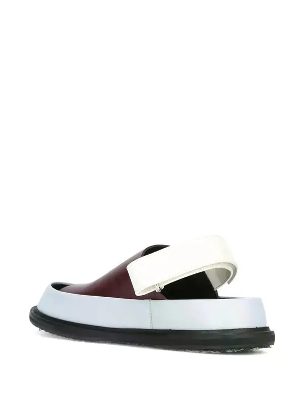 Marni Leather Slingback Sandals