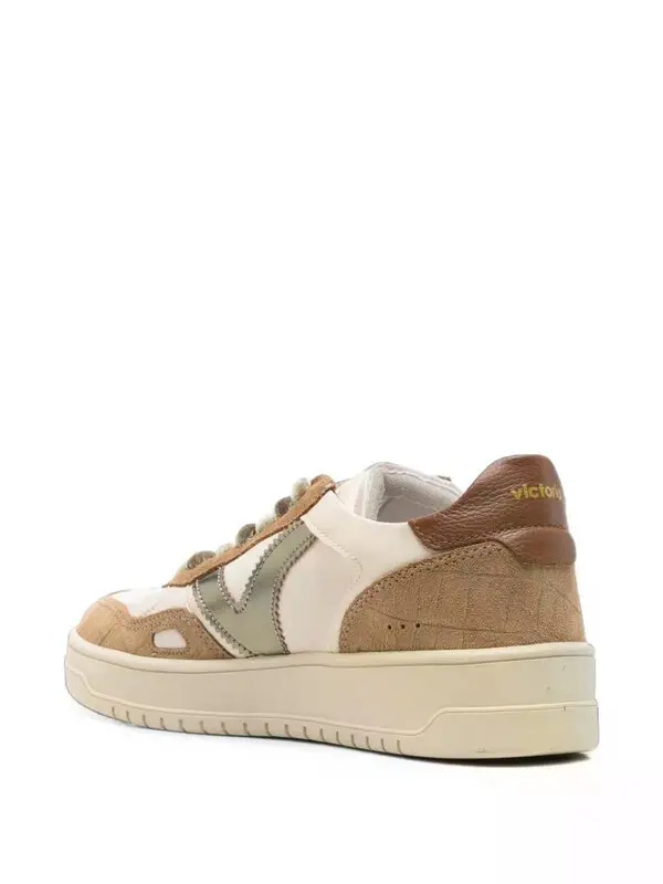 Victoria Beckham Panelled Leather Sneakers