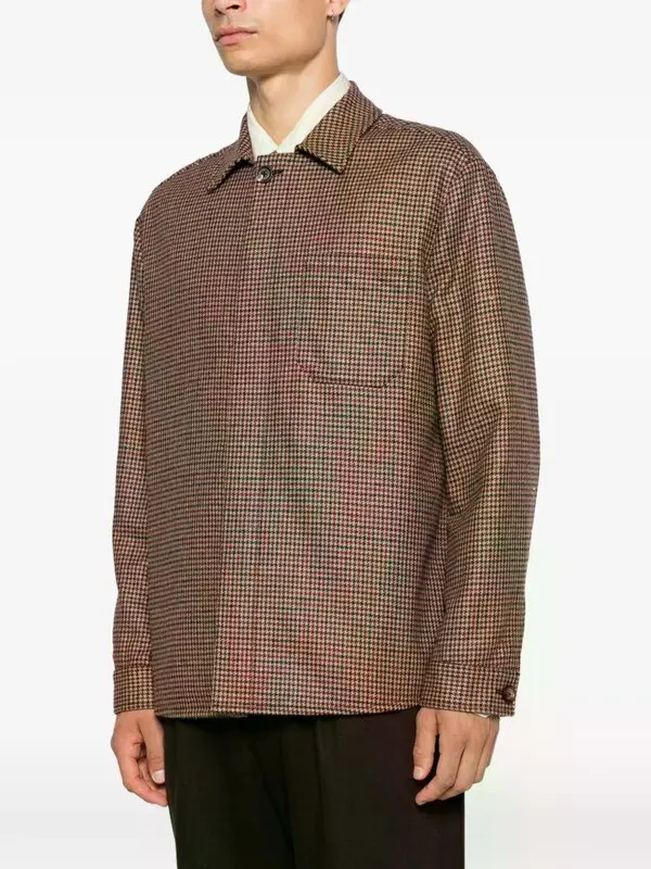 Eleventy Houndstooth-patterned Jacket