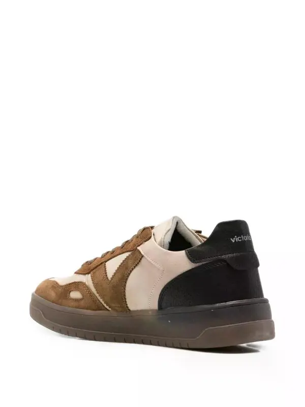 Victoria Beckham Panelled Leather Sneakers
