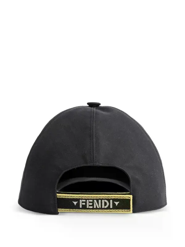 Fendi Logo-tape Baseball Cap