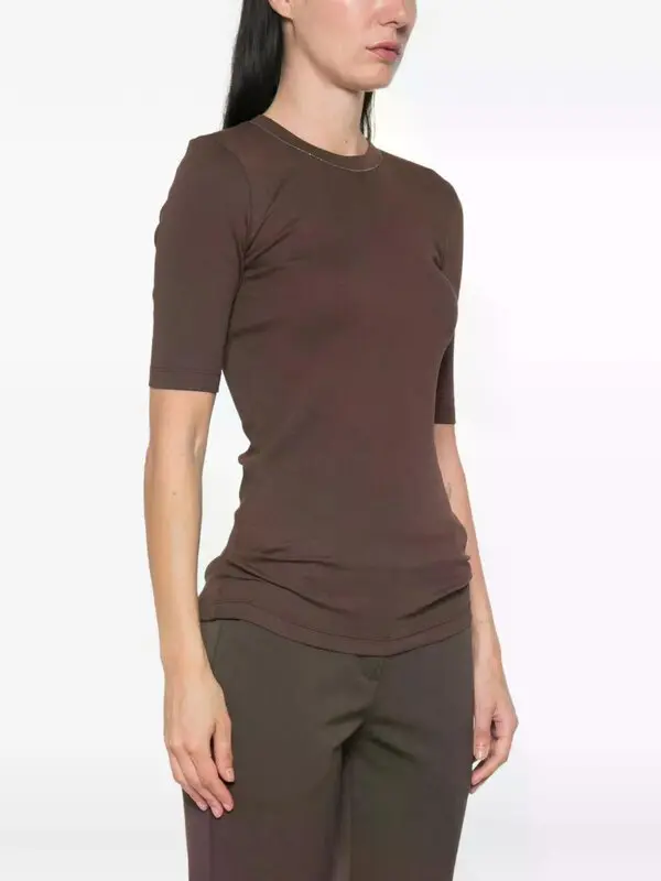 Brunello Cucinelli Monili-chain Detail T-shirt