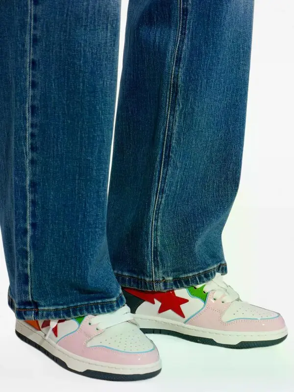 A BATHING APE Sk8 Sta Logo-patch Sneakers