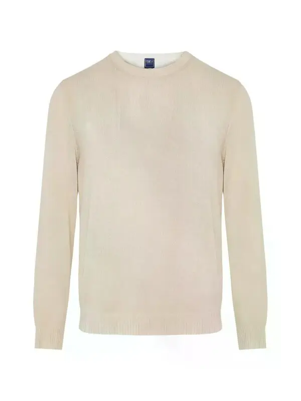Fedeli Crew-neck Ribbed-trim Sweater