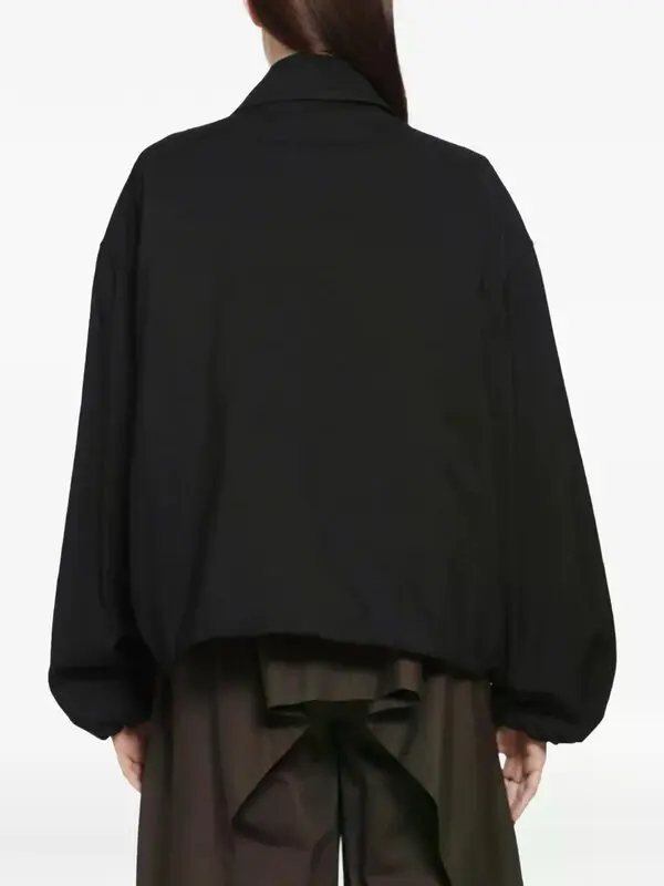 Loewe Jacket In Viscose And Wool Blend