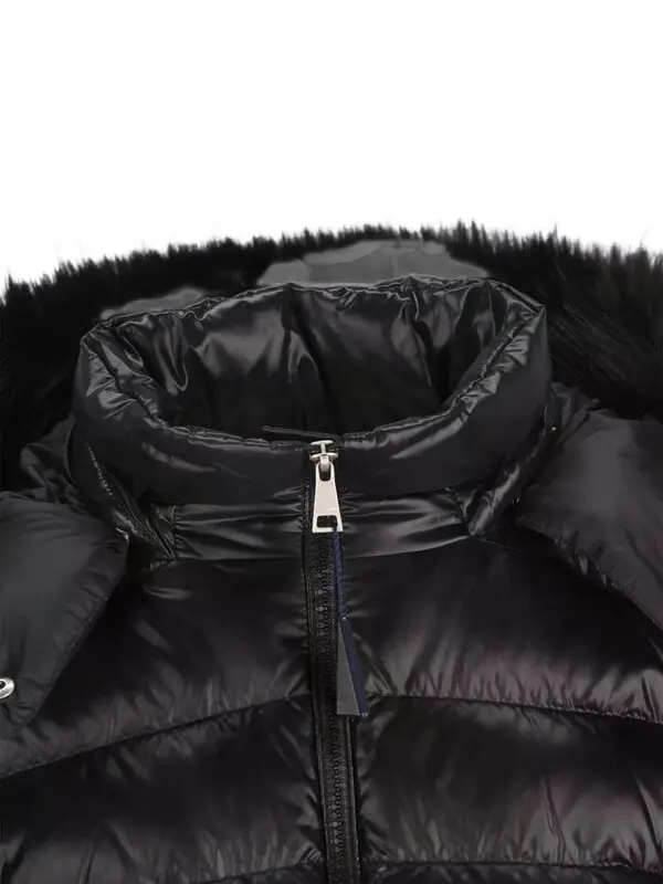 Moncler Faux-fur Trim Padded Jacket