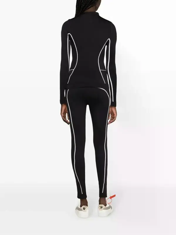 Off-White Logo-jacquard Top