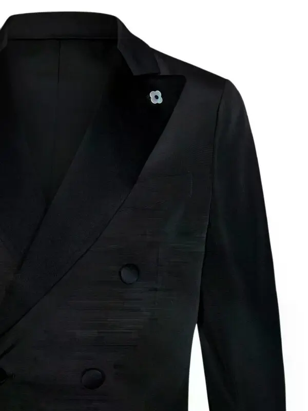 LARDINI Double-breasted Peak-lapel Suit