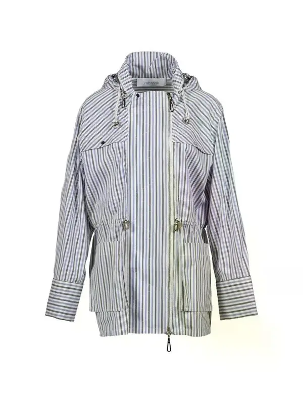 Rabanne Striped Drawstring Jacket