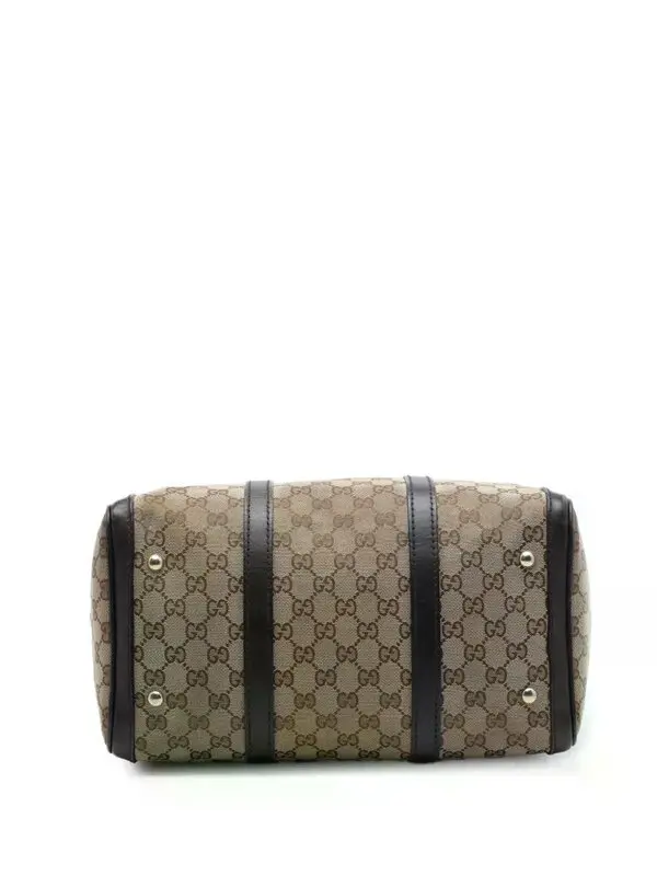 Gucci 2016-2026 Medium Gg Canvas Joy Boston Bag Satchel