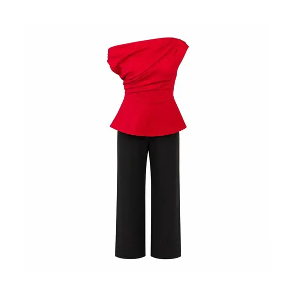 GIRL IN MIND Connie Peplum Top