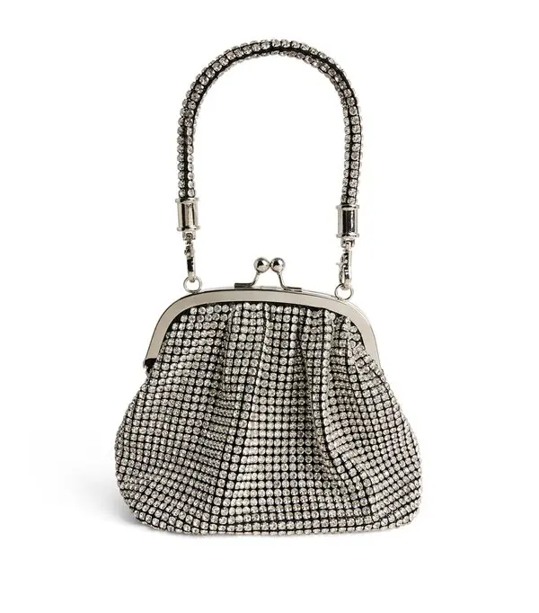 DAVID CHARLES Embellished Top-handle Bag