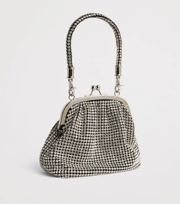 DAVID CHARLES Embellished Top-handle Bag