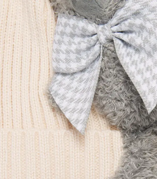Monnalisa Wool-blend Teddy Hat