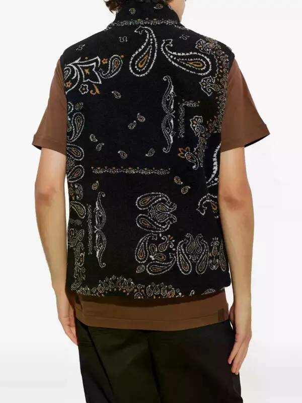 Moncler Reversible Paisley-print Gilet