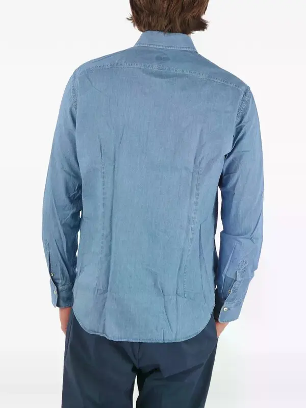ALESSANDRO GHERARDI French Collar Denim Shirt