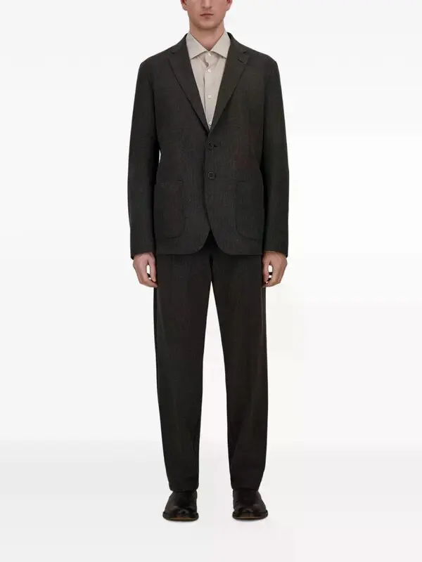 Herno Pinstriped Tailored Trousers
