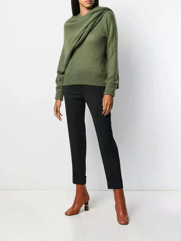 PT TORINO Turn Up Cropped Trousers