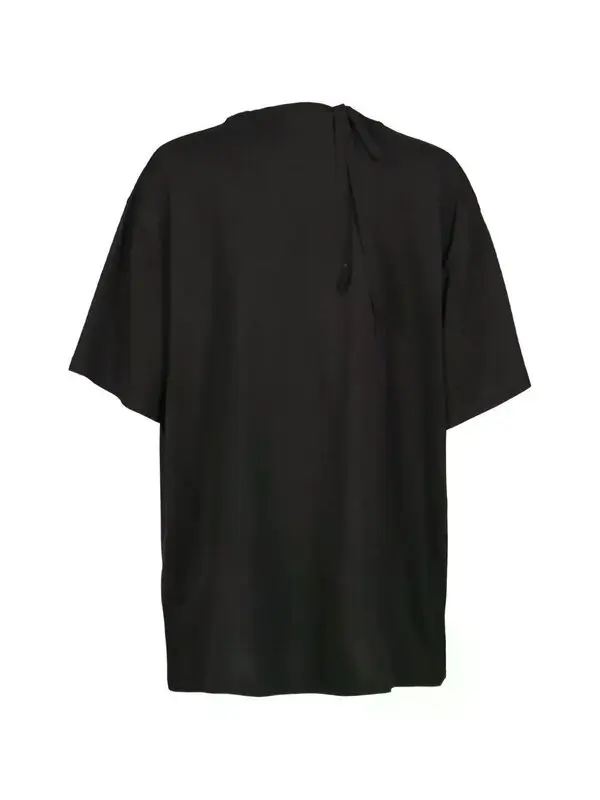 MARINA YEE Tie-detail T-shirt